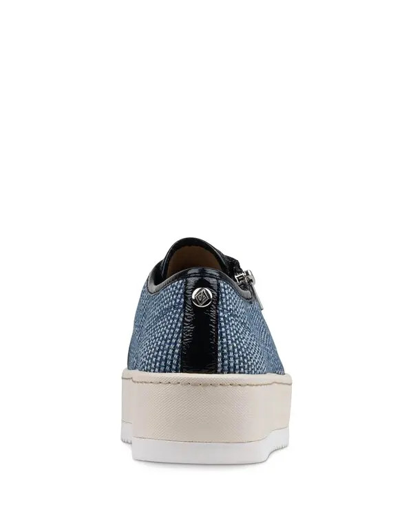 DONALD PLINER Fatima Platform Sneakers - Indigo