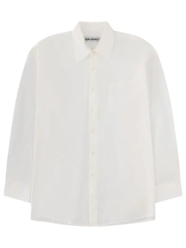 Our Legacy Borrowed" Shirt - White