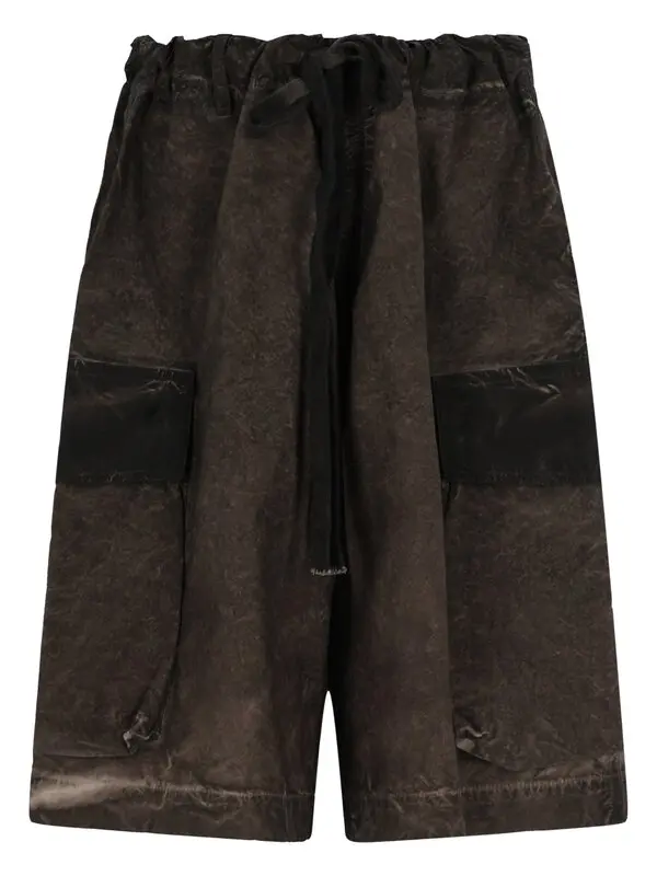 UMA WANG Panther Shorts