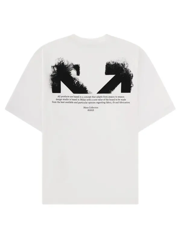 Off-White T-shirt With Logo