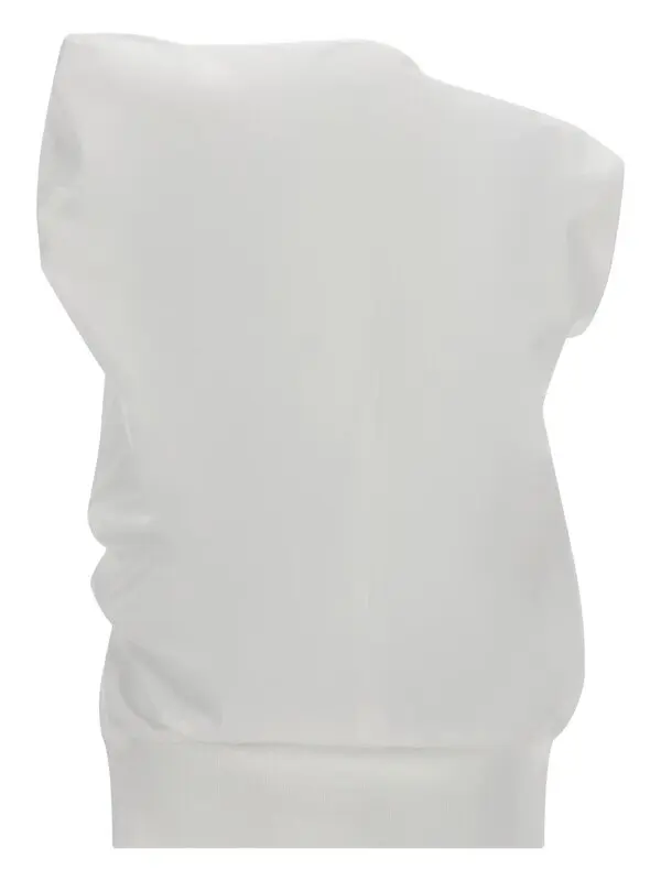 Sacai Asymmetrical Sleeveless Top