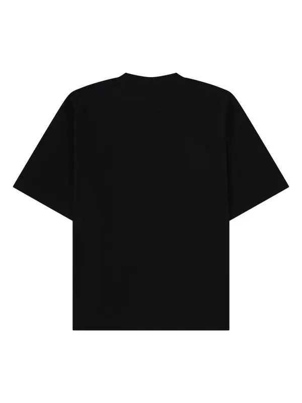 Off-White T-shirt With Logo - Black