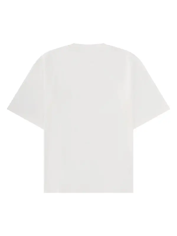 Off-White T-shirt With Logo - White