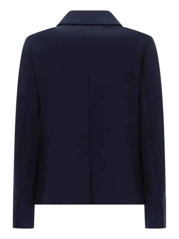 Max Mara Double-breasted Jacket - Blue
