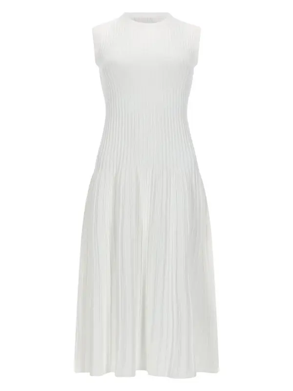 Max Mara Viscose Crepe Yarn Dress