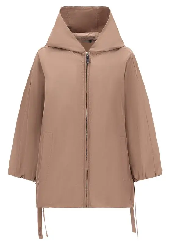 Max Mara Drip-proof Taffeta Jacket - Beige