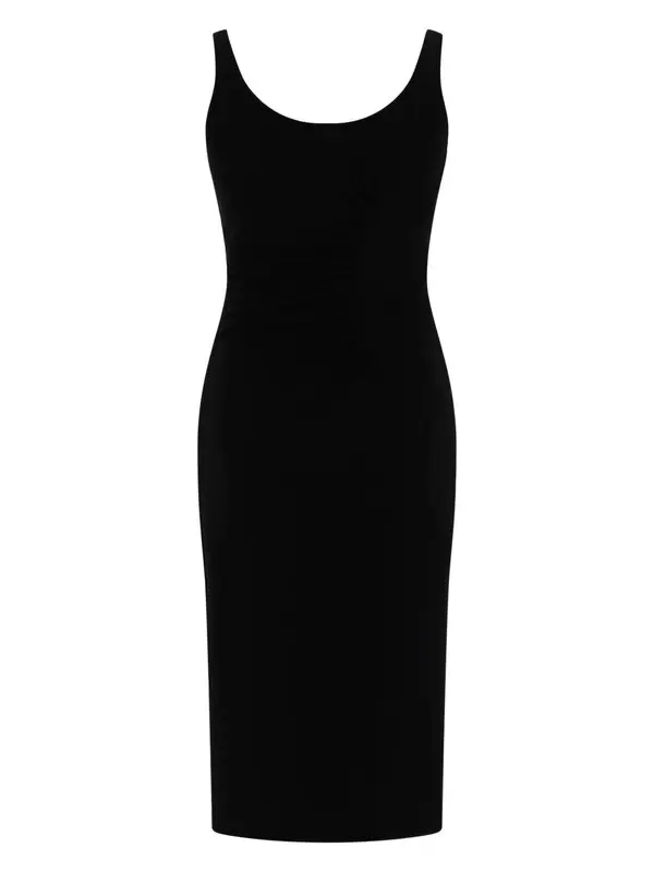 Versace Sleeveless Midi Dress - Black