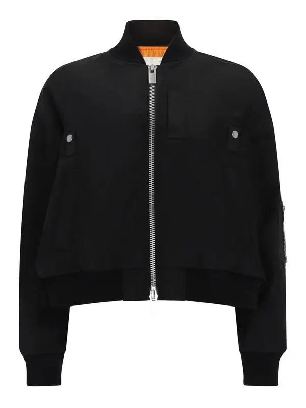 Sacai Cropped Bomber Jacket