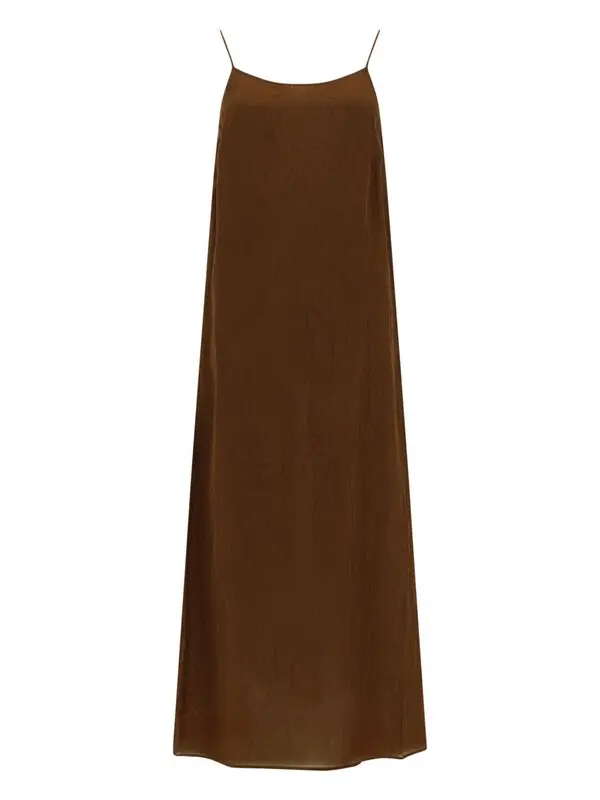 UMA WANG Anaya Dress - Brown