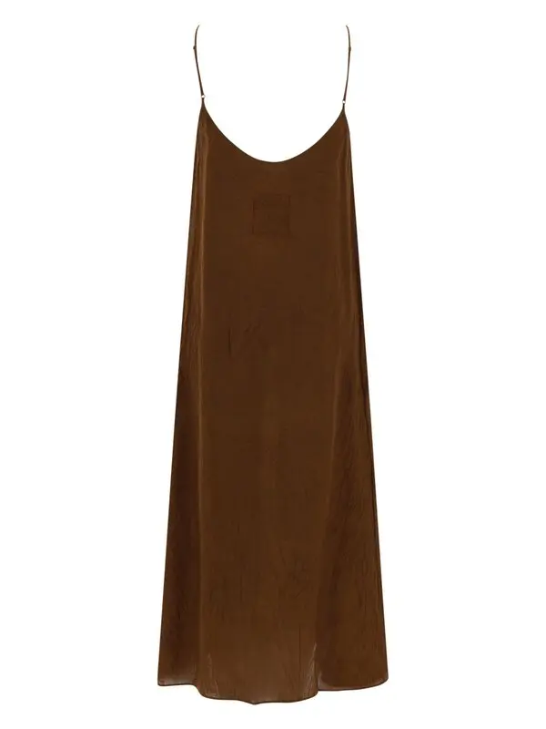 UMA WANG Anaya Dress - Brown