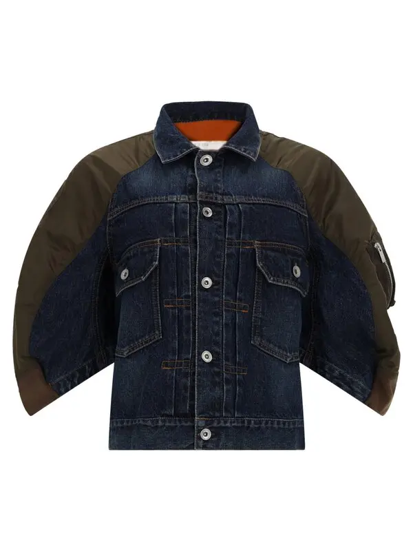 Sacai Denim Bomber Jacket