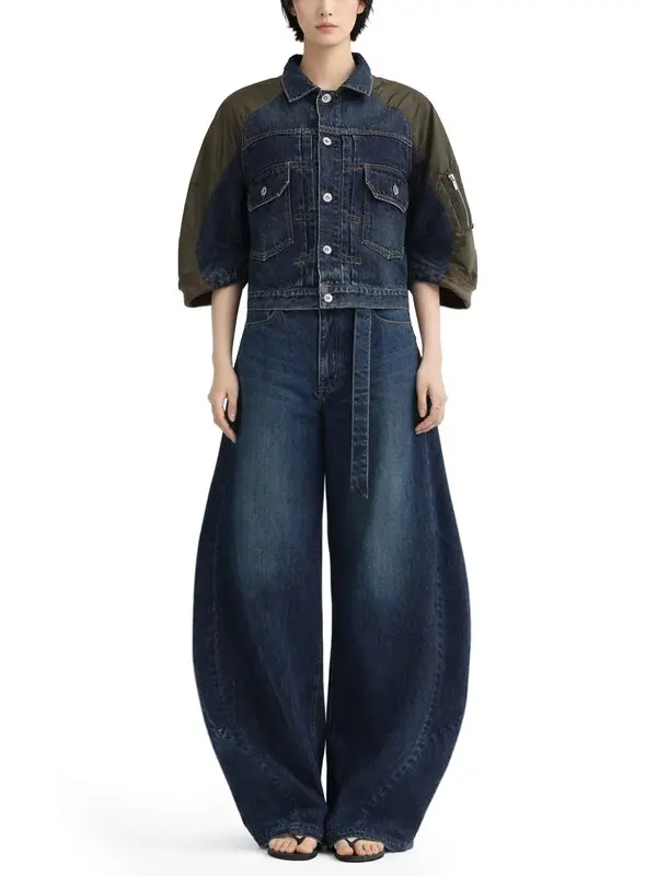 Sacai Denim Bomber Jacket