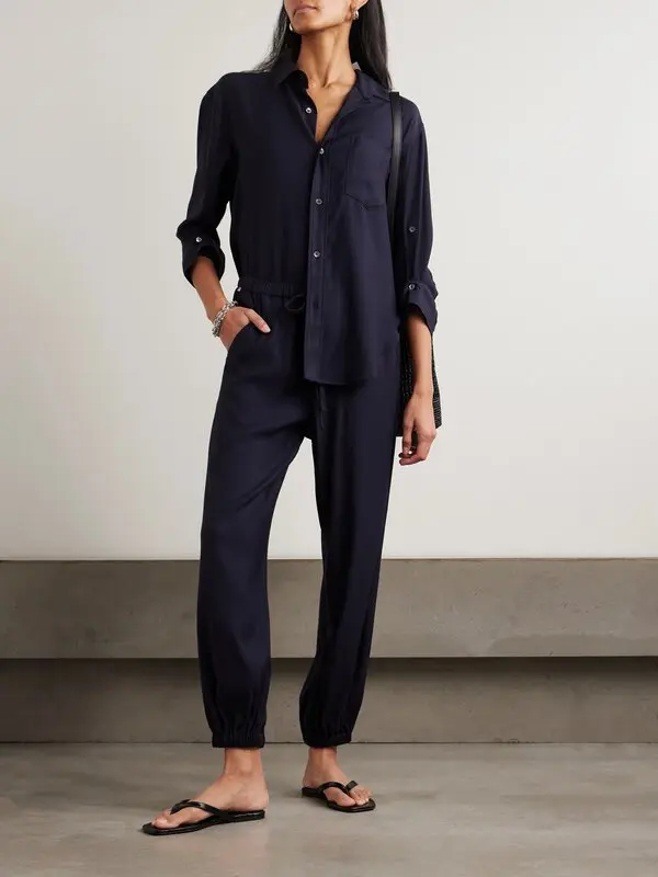Citizens Of Humanity Bubble Twill Balloon Trousers - Blue