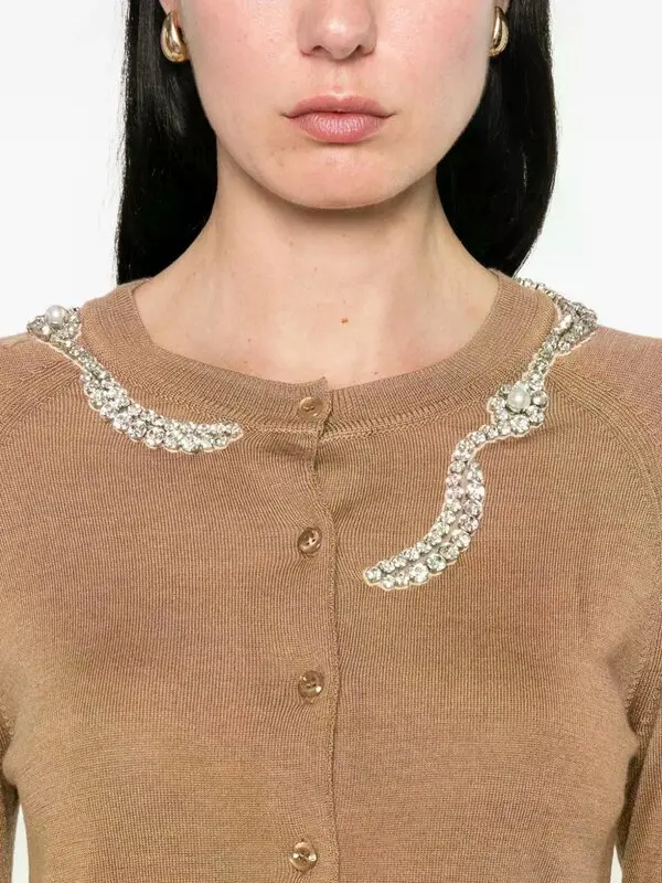 Simone Rocha Embellished Cardigan
