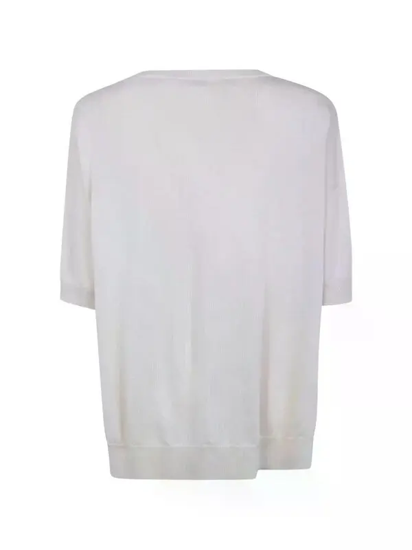 GENTRYPORTOFINO Short-sleeved Knitted Top