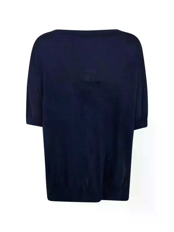 GENTRYPORTOFINO Short-sleeved Knitted Top