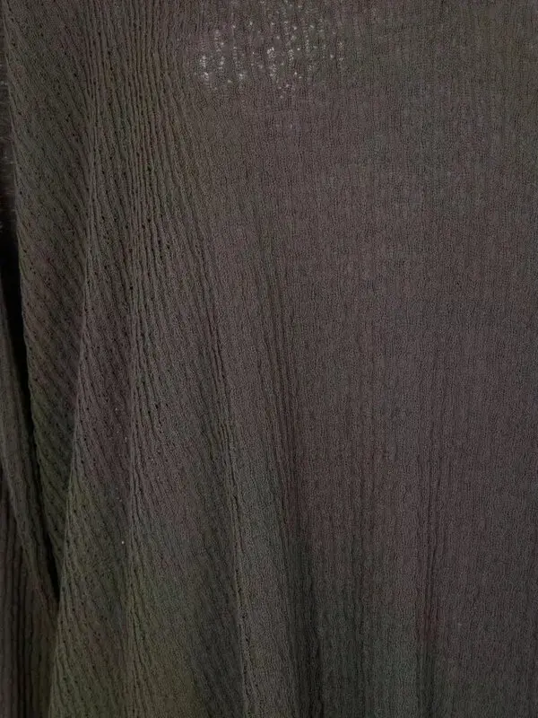 GENTRYPORTOFINO V-neck Knitted Top - Grey
