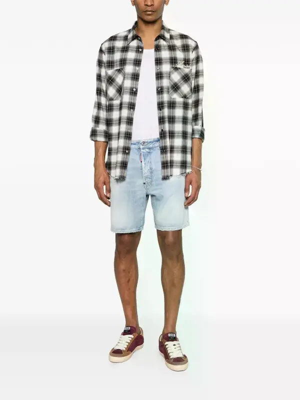 Dsquared2 Denim Shorts - Blue