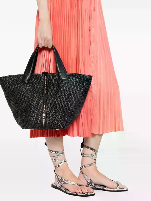 ALEXANDER SMITH Leather Lauren Tote Bag