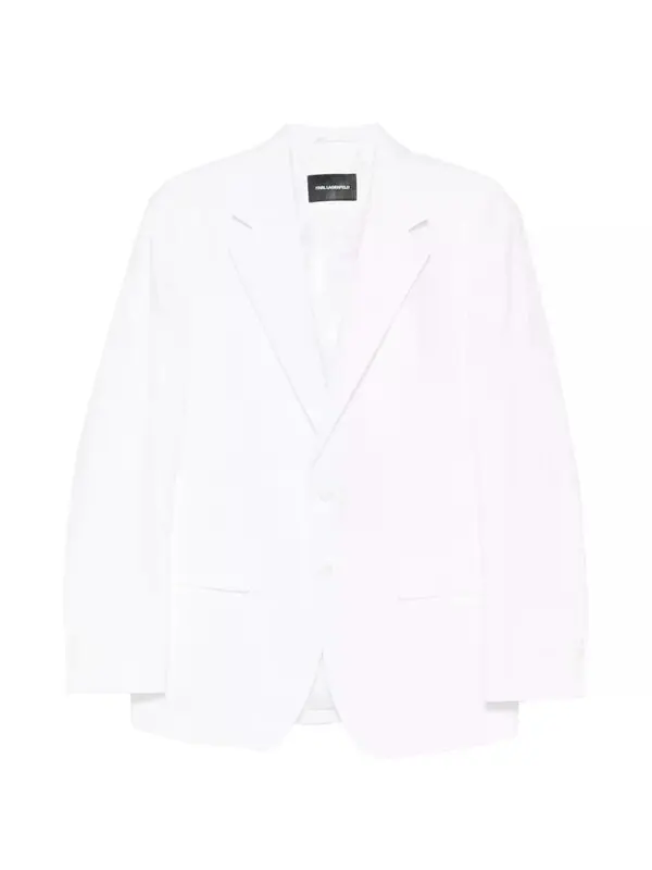 Karl Lagerfeld Easy Blazer - White