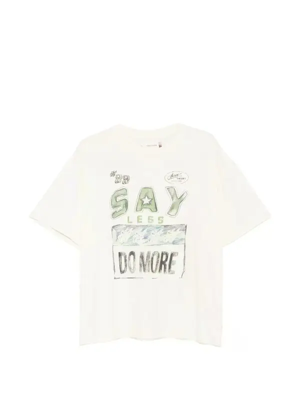 HONOR THE GIFT Graphic-print T-shirt - Neutrals