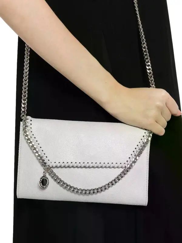 Stella McCartney Falabella Chain-strap Wallet - Grey