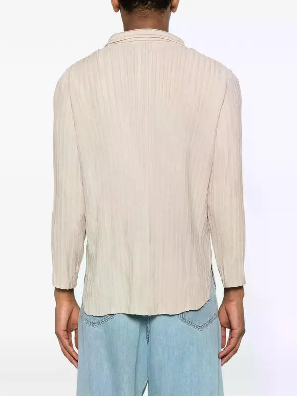 GONGDID DESIGN Textured Polo Shirt