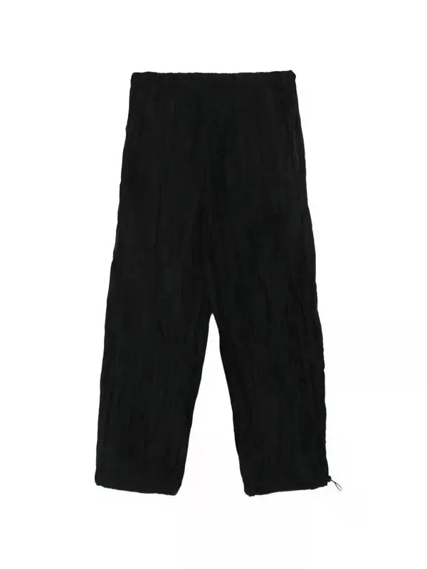 GONGDID DESIGN Wide-leg Trousers With Drawstring