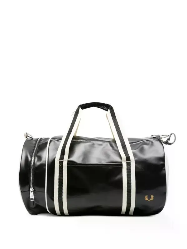 Fred Perry Classic Barrel Holdall Bag - Black