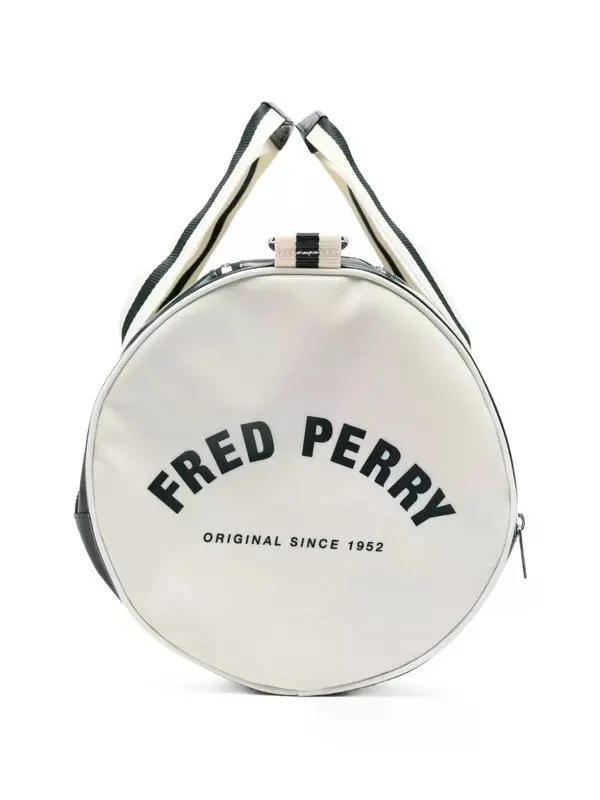 Fred Perry Classic Barrel Holdall Bag - Green