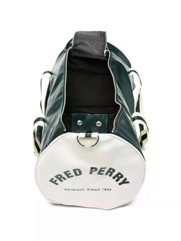 Fred Perry Classic Barrel Holdall Bag - Green