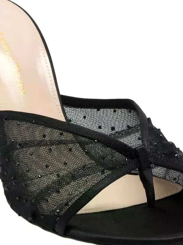 ANDREA WAZEN Astrid Mules - Black