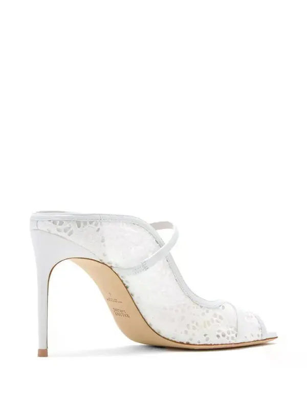 MALONE SOULIERS Noah Heeled Sandals - White