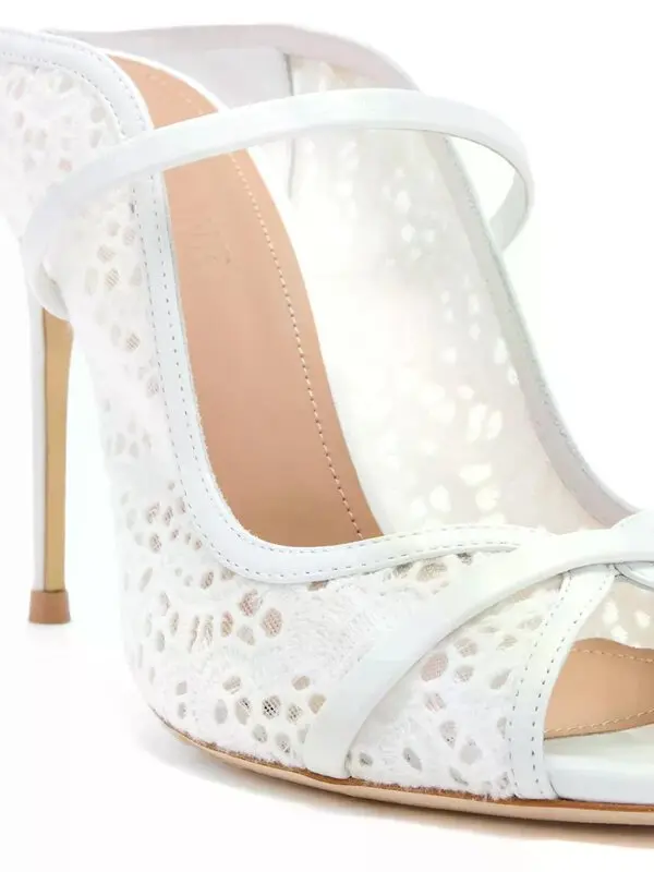 MALONE SOULIERS Noah Heeled Sandals - White