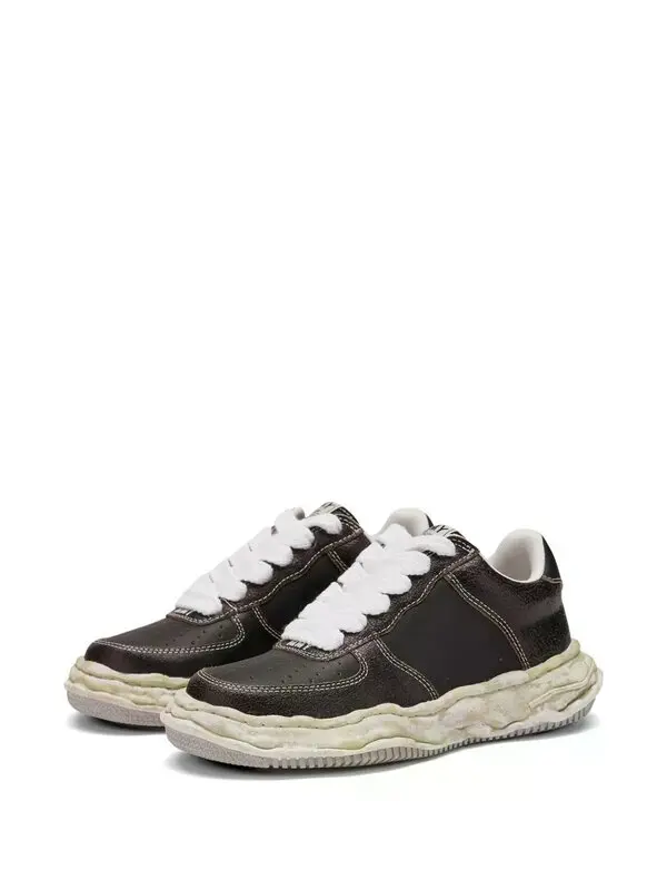 Mihara Yasuhiro Wayne Leather Sneakers - Brown