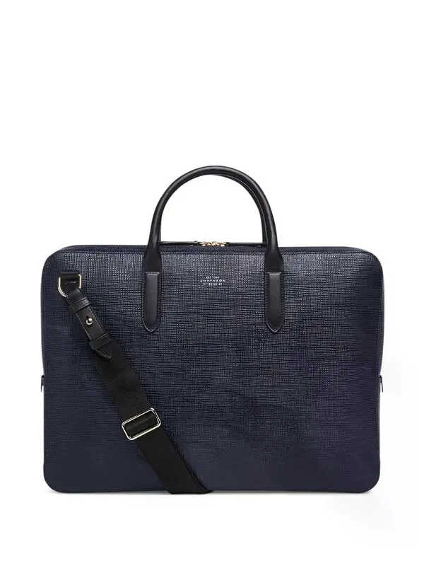 Smythson Large Panama Briefcase