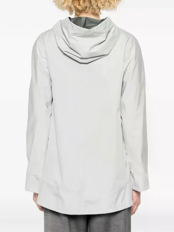 Herno Zip-up Hooded Coat