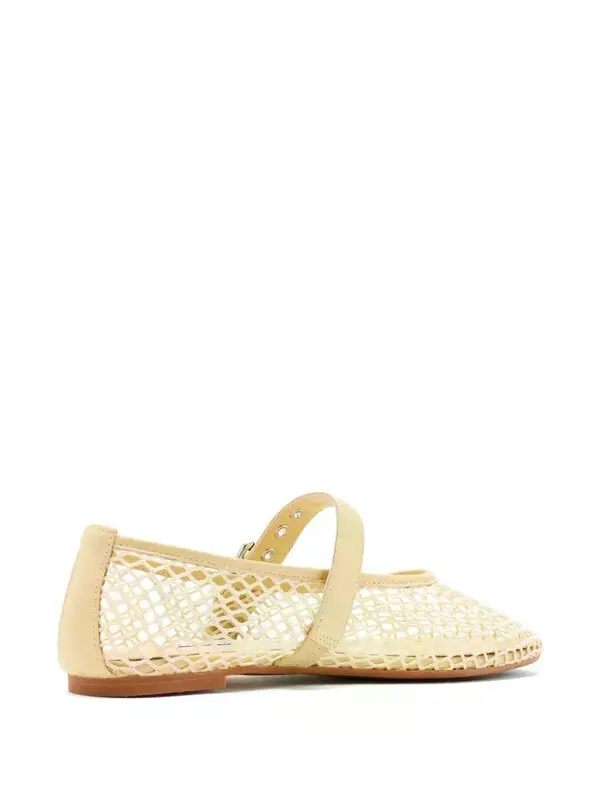 Senso Carina Buckle-strap Ballet Flats - Neutrals