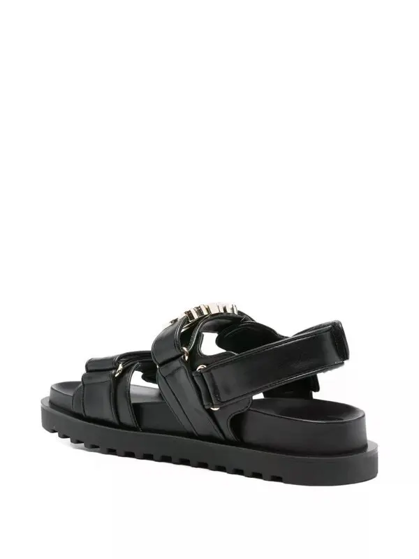 Guess Logo Plaque Sandals
