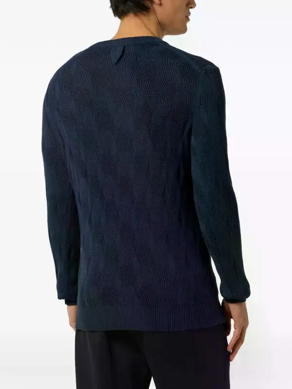 BILLIONAIRE Patterned Pullover
