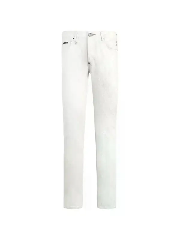 Philipp Plein Monogram Straight Leg Jeans