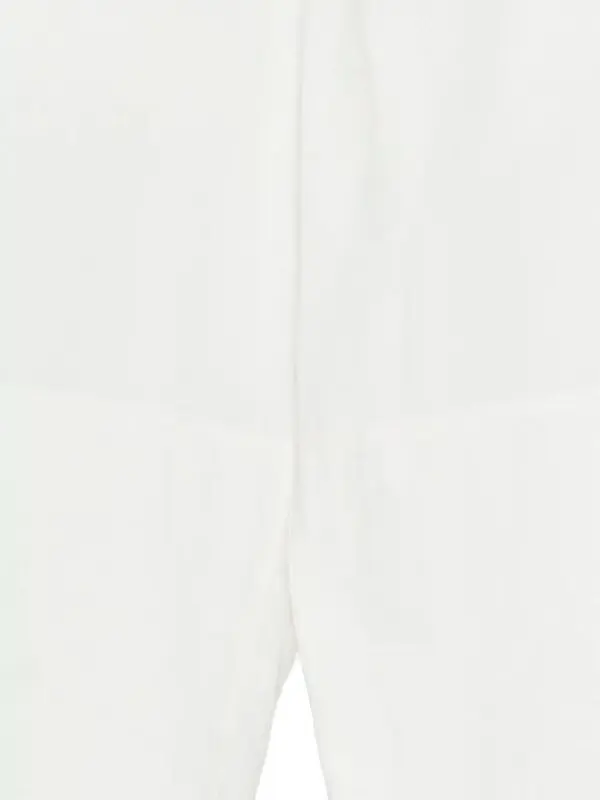 Y’s Buttoned Cropped Trousers