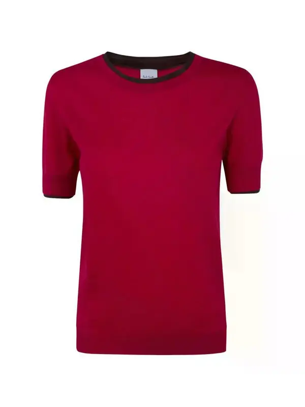 Paul Smith Contrasting-trim T-shirt