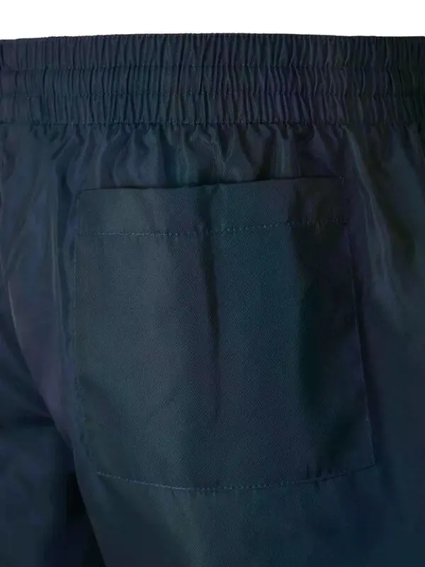 Balmain Logo-print Swim Shorts - Blue