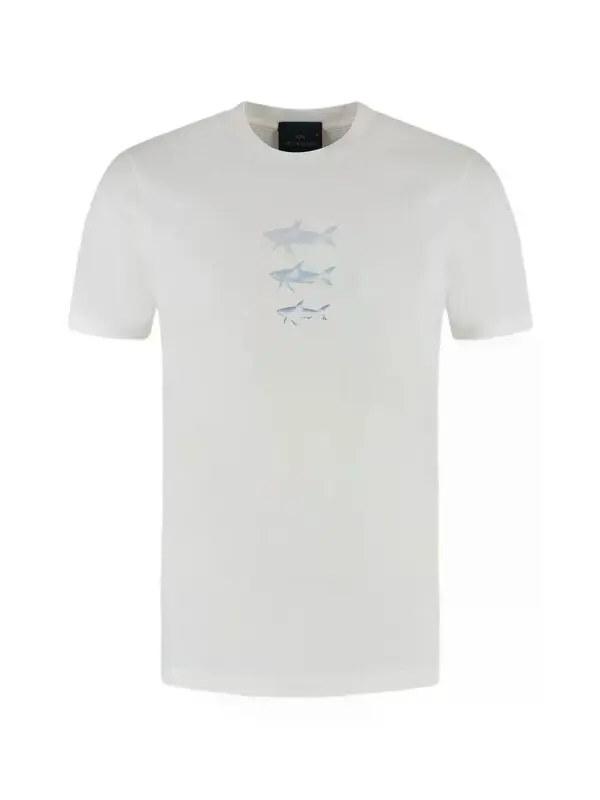 Paul & Shark Shark-print T-shirt