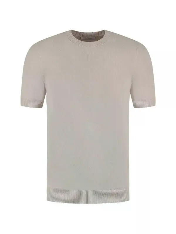 GRAN SASSO Crew-neck T-shirt - Neutrals