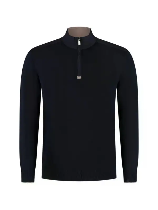Paul & Shark Half-zip Knitwear - Blue