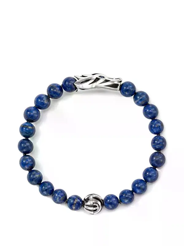 John Hardy Lapis Lazuli Naga Bracelet - Silver