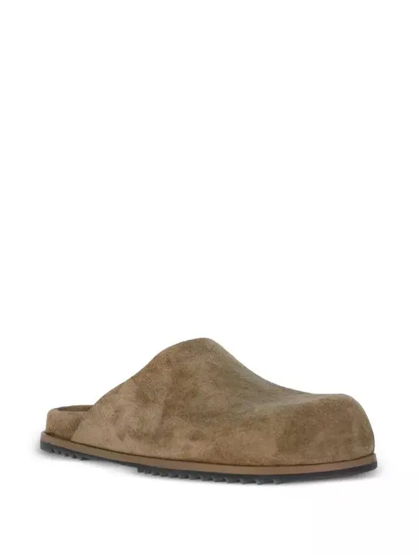 Rick Owens Suede Slip-on Sandals - Brown