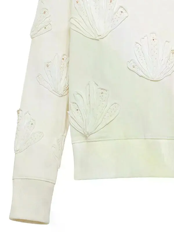 FORTE_FORTE Lunamaris Embroidered Sweatshirt
